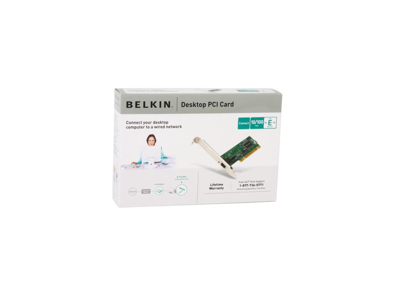 BELKIN F5D5000 PCI Desktop Network Card - Newegg.com