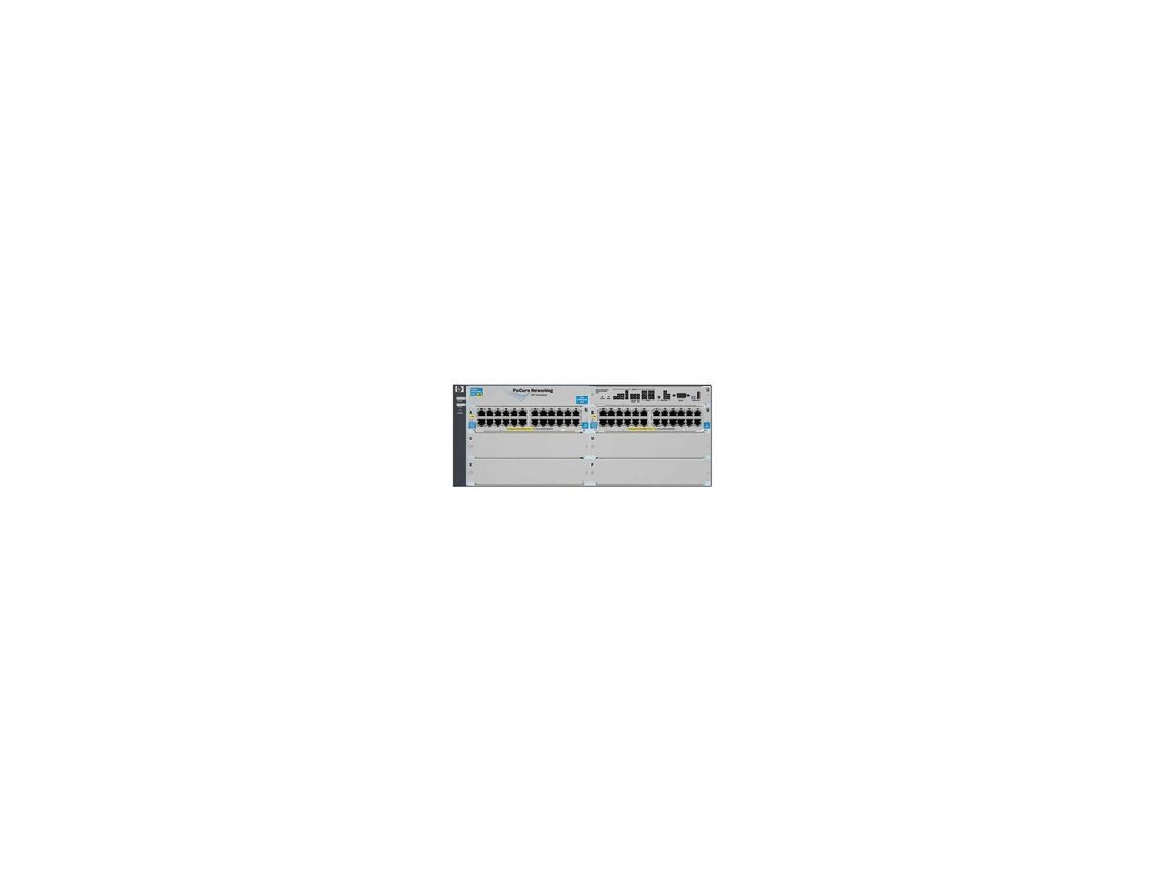 HP J8699A 10/100/1000Mbps ProCurve 5406zl-48G Intelligent Edge Switch 4 ...