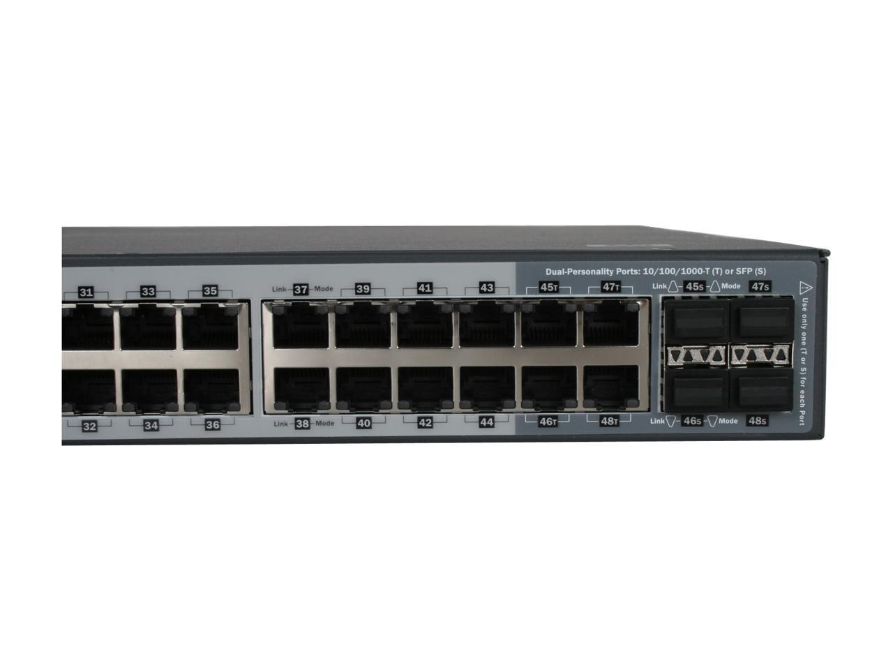 HP J9050A 10/100/1000Mbps + 10 Gigabit ProCurve Switch 2900-48G 44 RJ ...