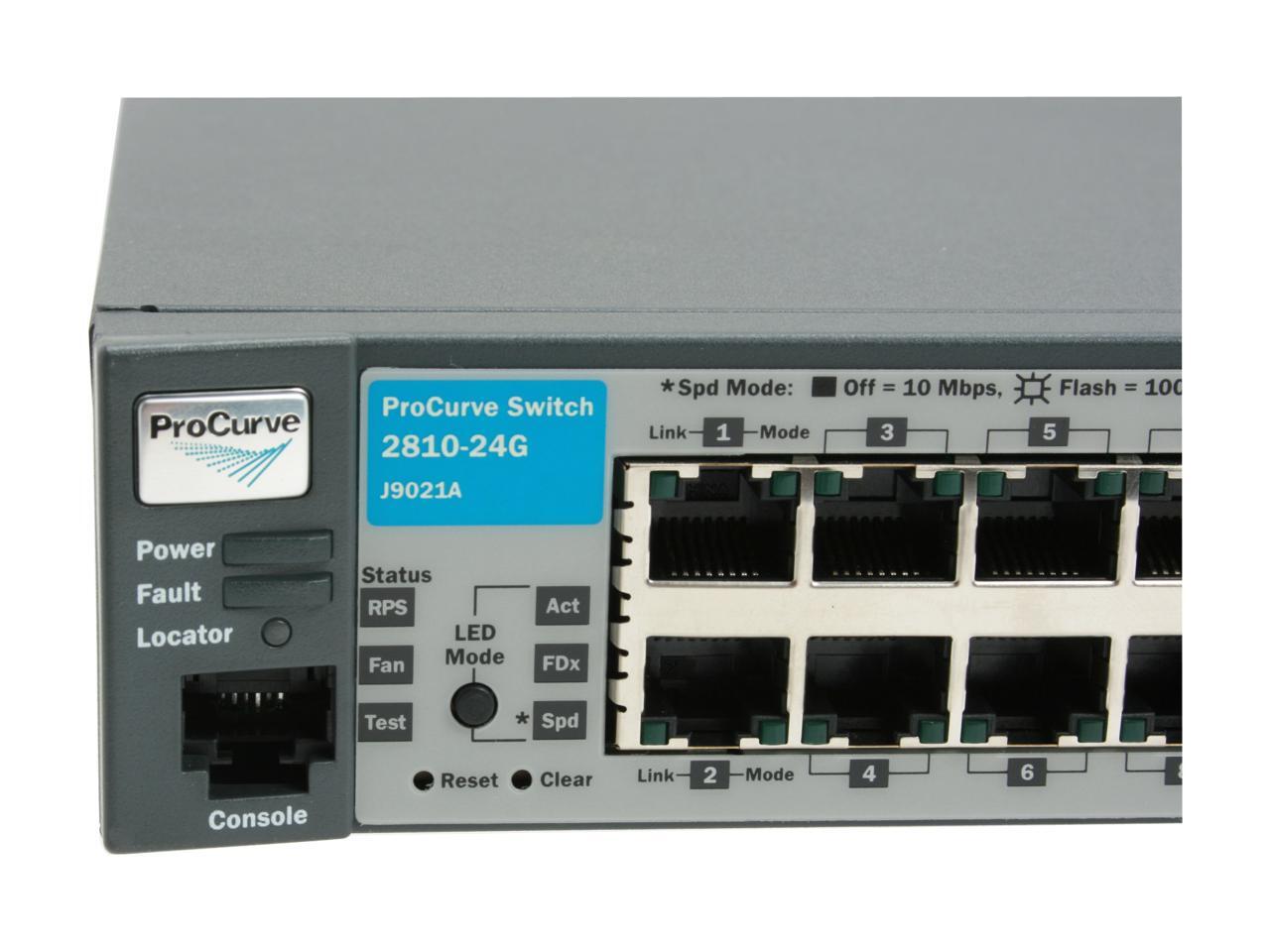 HP J9021A ProCurve Switch 2810-24G - Newegg.ca
