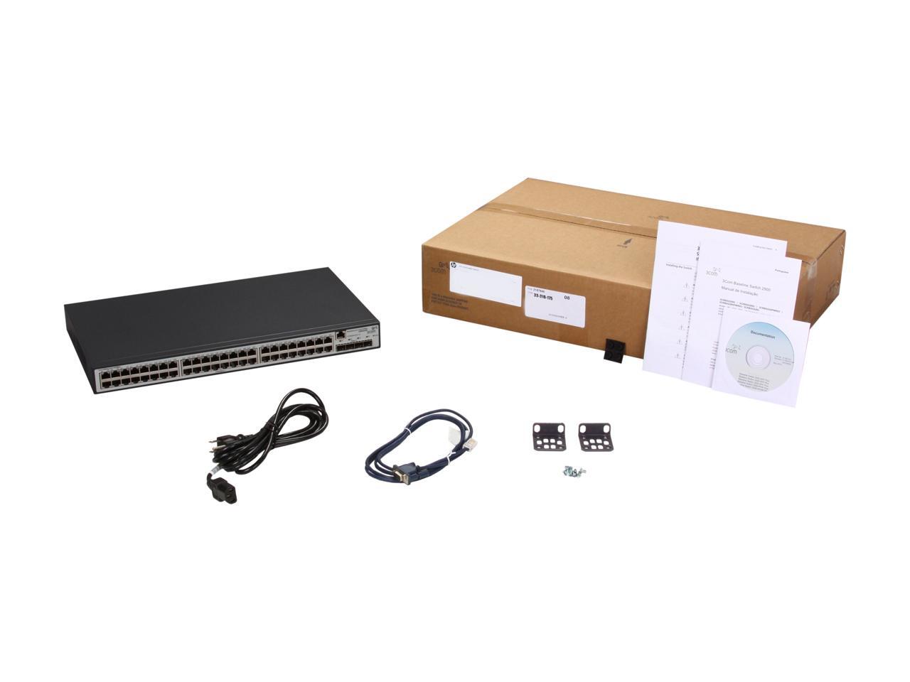 HP JE009A#ABA V1910-48G Ethernet Switch - Newegg.ca