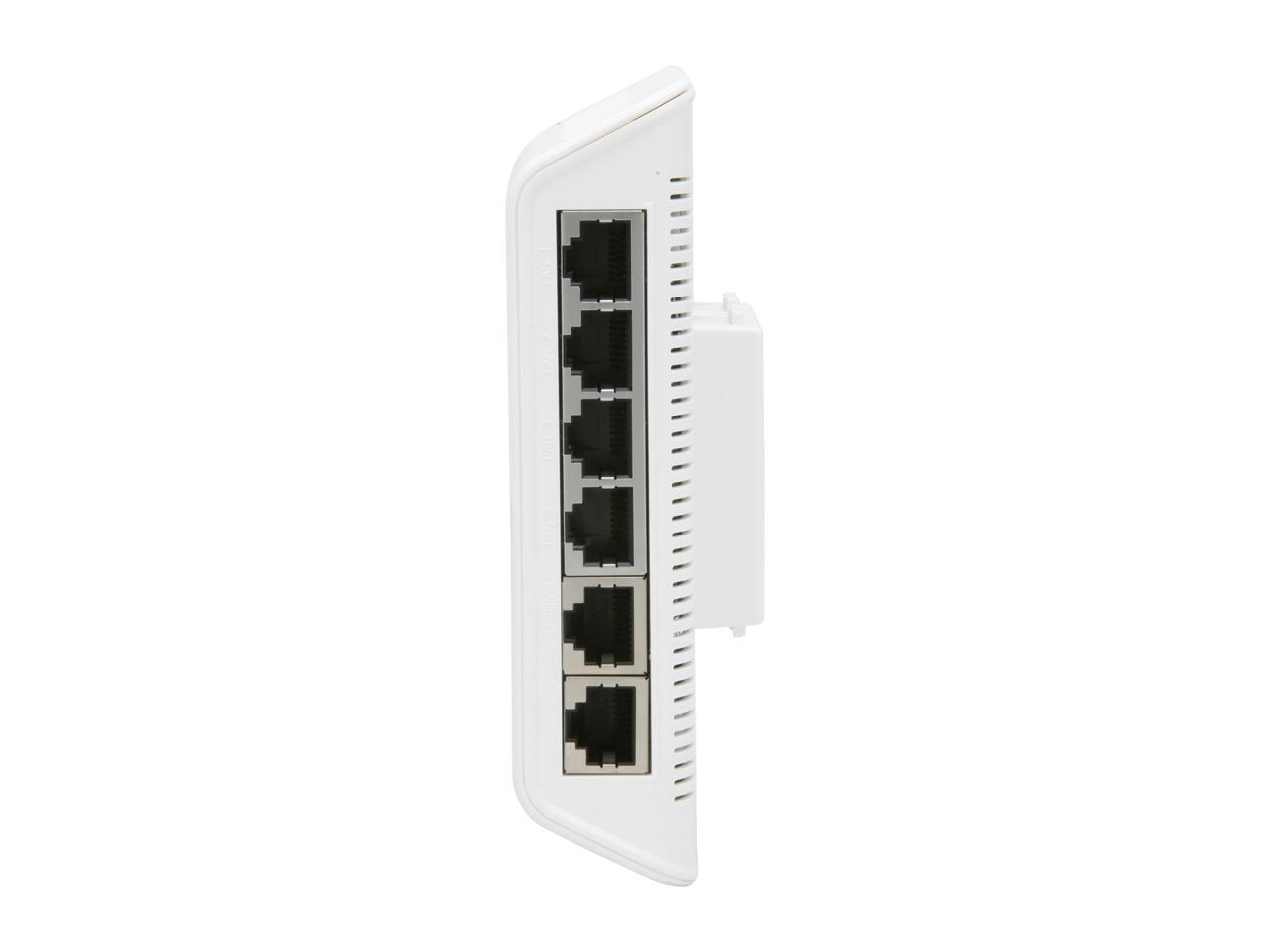 Ethernet Switch with ports hidden at back for attaching to wall? : r ...