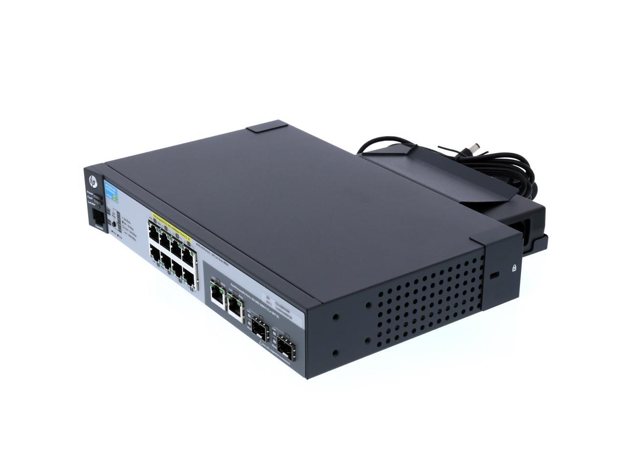 HP J9562A#ABA ProCurve 2915-8G-PoE Ethernet Switch - 10 Port - 2 Slot ...