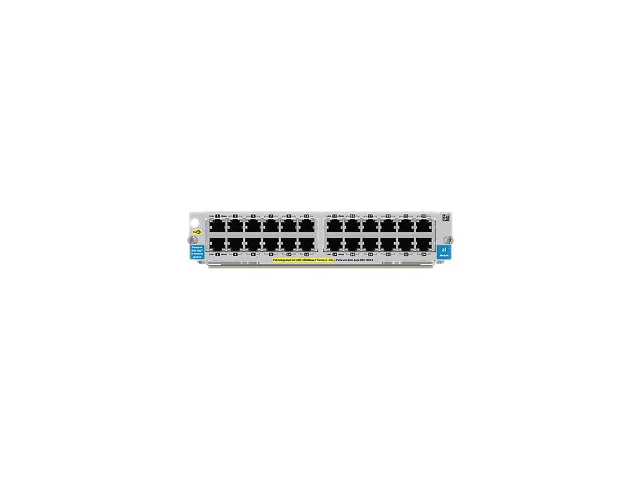 HPE J9550A 24-port Gig-T v2 zl Module for E5400/E8200 series zl ...