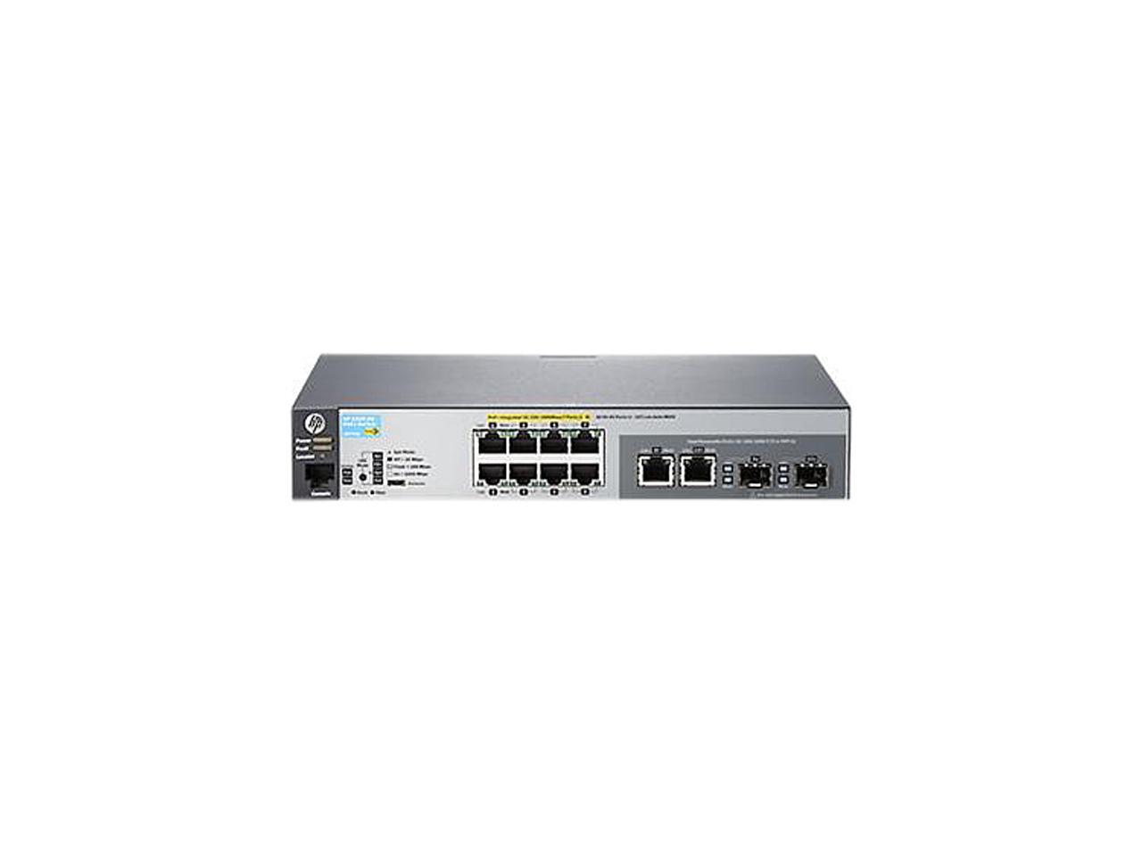 HPE Aruba 2530-8-PoE+ Fixed 8 Port L2 Managed Fast Ethernet Switch ...