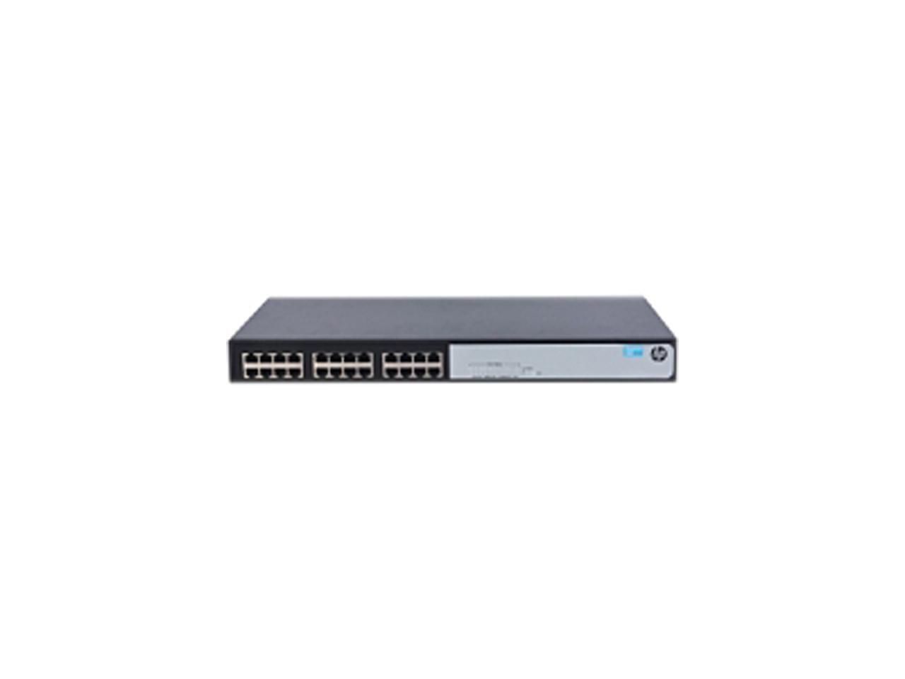 HP 1410-24G-R Gigabit Unmanaged Switch (JG708A#ABA) - Newegg.com