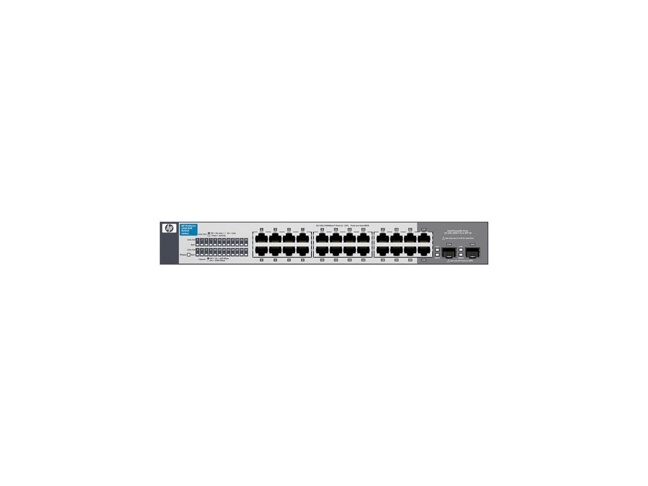 HP 1410 1410-24G (J9561A) Fixed Port Unmanaged Ethernet Switches ...