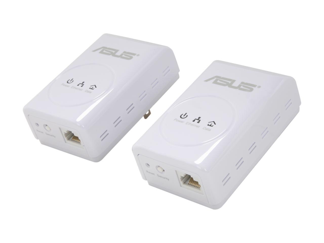 ASUS PL-X32M HomePlug AV Powerline Adapter Kit - Newegg.com