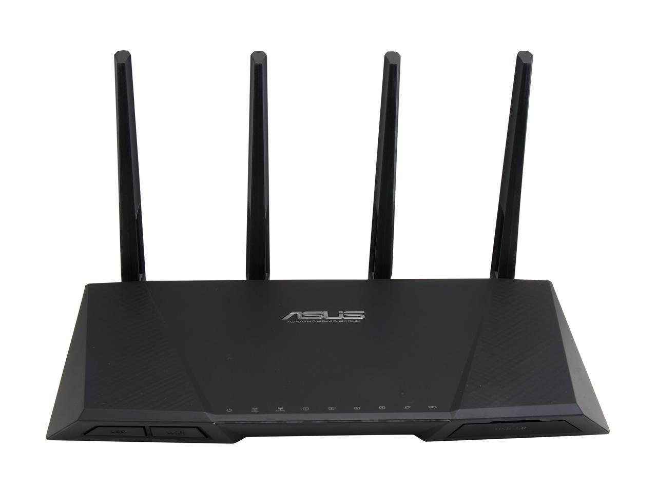 Open Box: ASUS RT-AC87U Dual-band 4x4 AC2400 4-port Gigabit Gaming ...