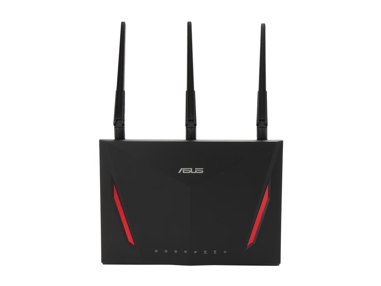 Refurbished: ASUS RT-AC86U AC2900 Dual Band Gigabit Wi-Fi Gaming Router ...