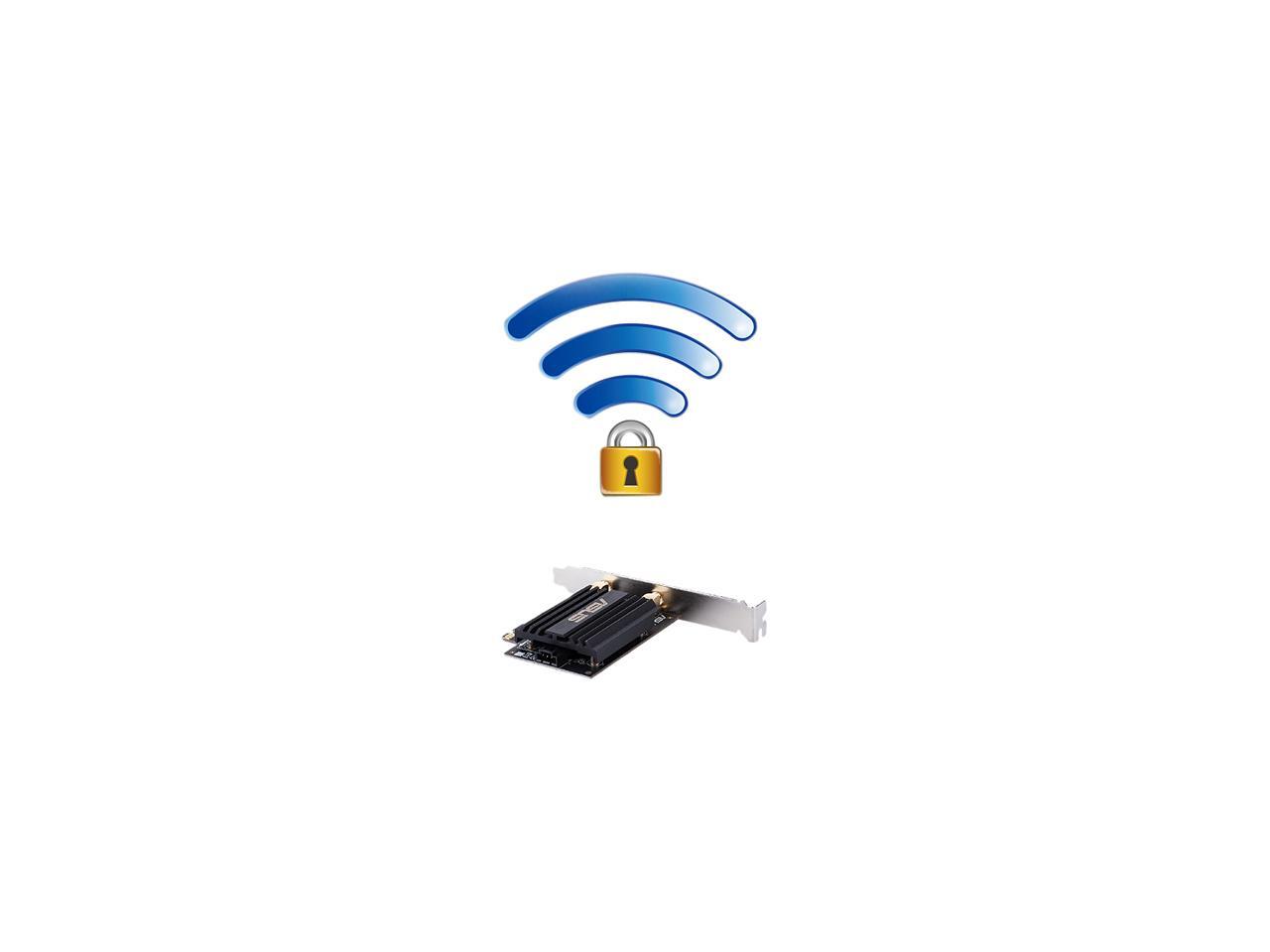 ASUS AX3000 WiFi 6 Dual Band PCIe Wireless Adapter - Newegg.com