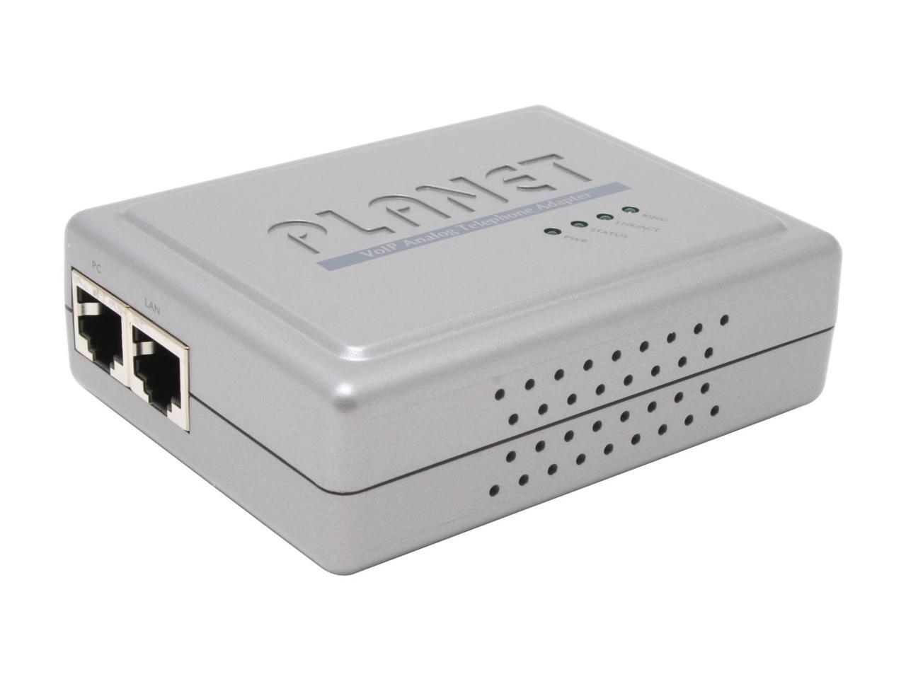 PLANET VIP-156 SIP Analog Telephone Adapter auto-config to IPX-2000 ...