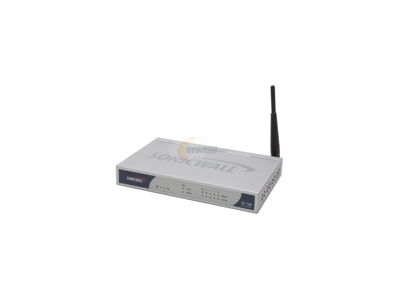SonicWALL 01-SSC-5815 TZ 150 Wireless VPN Firewall - SMB - Newegg.com