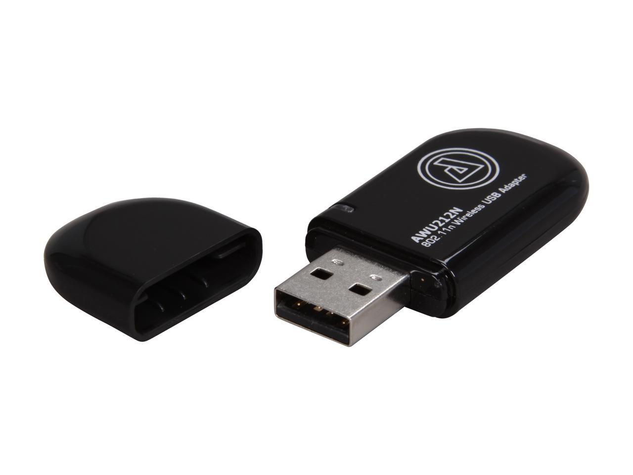 AZiO AWU212N USB 2.0 Wireless Adapter 1T2R - Newegg.com