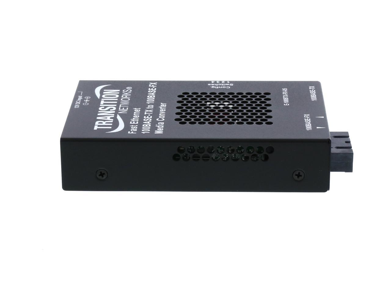 TRANSITION E-100BTX-FX-05(SC)NA Fast Ethernet 100BASE-TX to 100BASE-FX ...