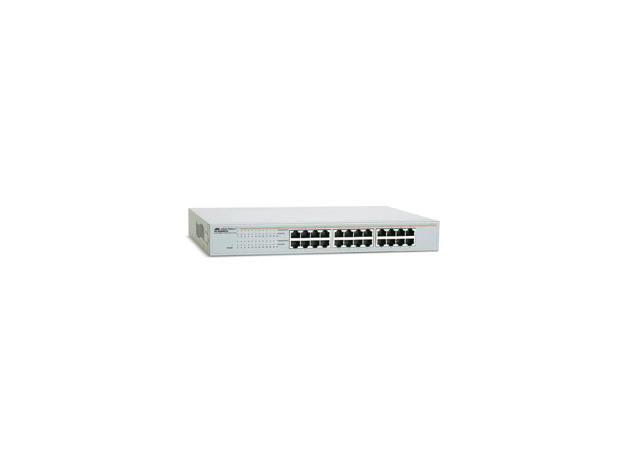 Allied Telesis AT-GS900/24-10 10/100Mbps Ports + 1000Mbps Uplinks ...