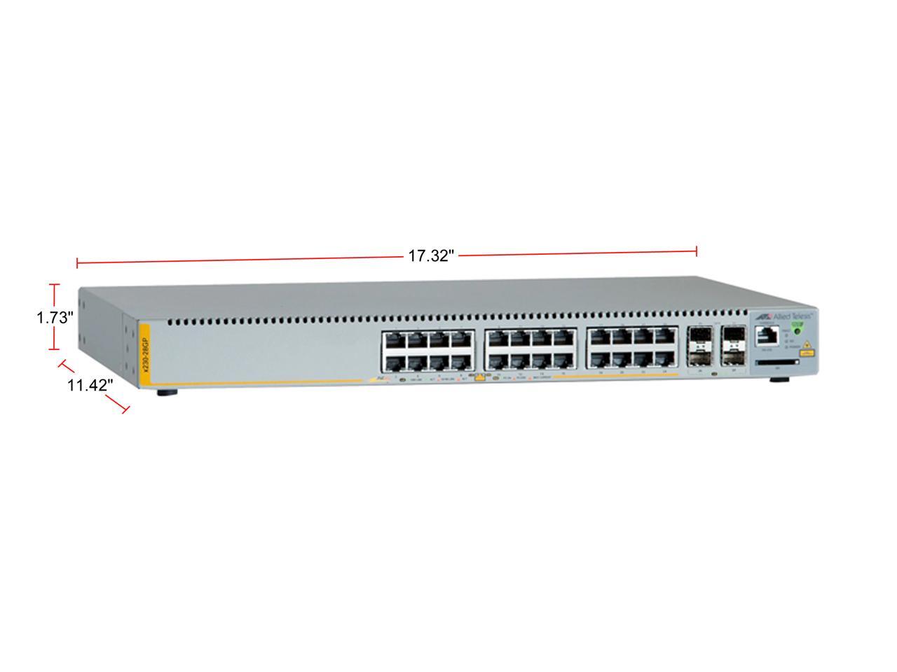 Allied Telesis AT-X230-28GP Ethernet Switch - Newegg.com