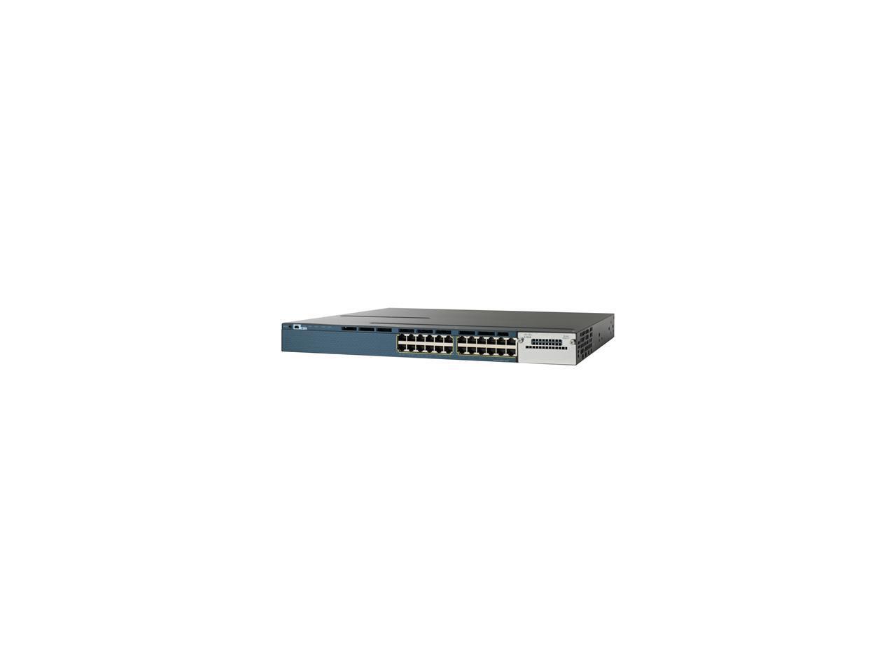 Refurbished: CISCO Catalyst 3560-X Series WS-C3560X-24P-L-RF PoE+ ...