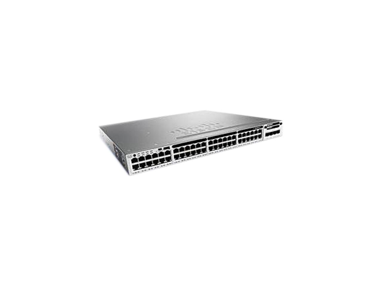 Cisco Catalyst WS-C3850-48P-S Ethernet Switch - Newegg.com