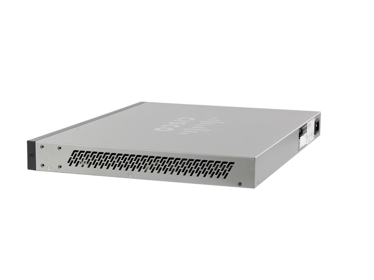 Cisco SG200-50FP 50-port Gigabit Full-PoE Smart Switch - Newegg.com