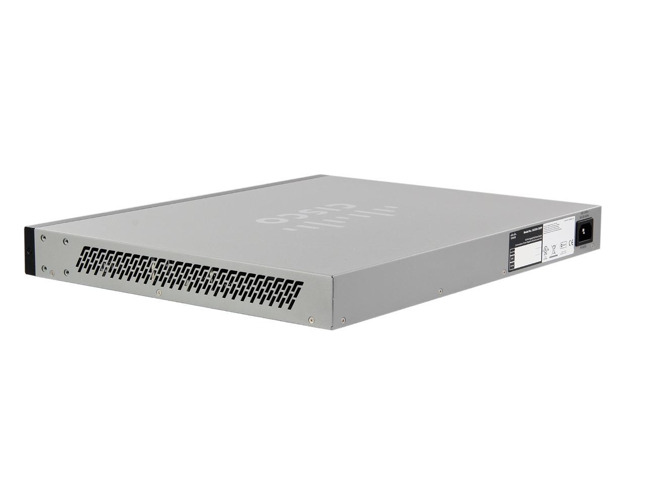 Cisco SG200-50FP 50-port Gigabit Full-PoE Smart Switch - Newegg.com