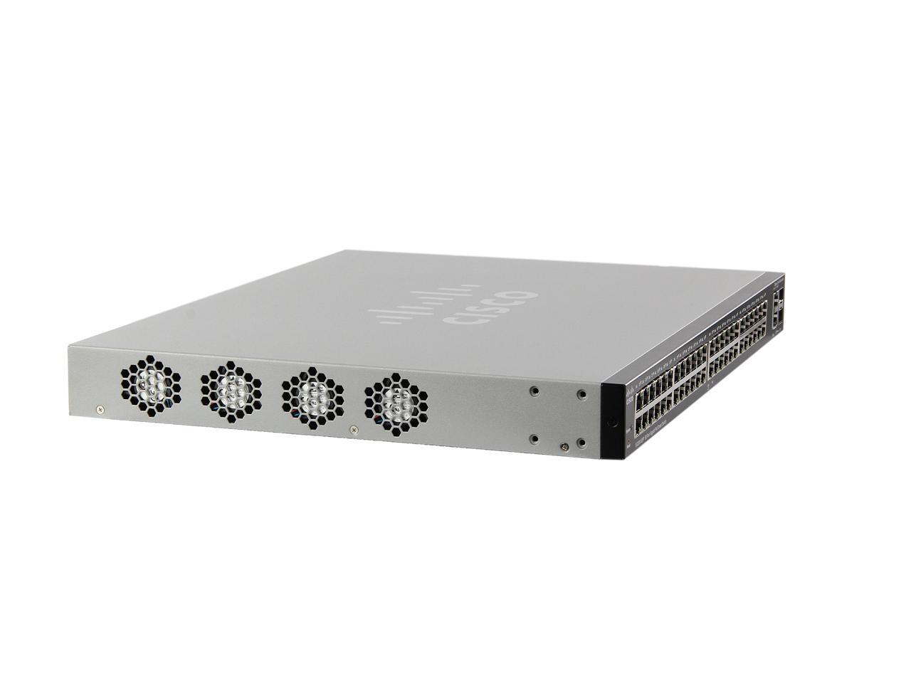 Cisco SG200-50FP 50-port Gigabit Full-PoE Smart Switch - Newegg.com