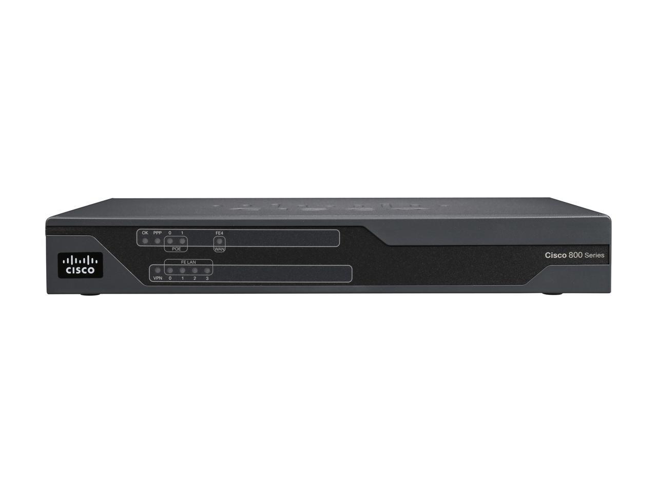 CISCO C881 Wired Ethernet Security Router C881-K9 - Newegg.com