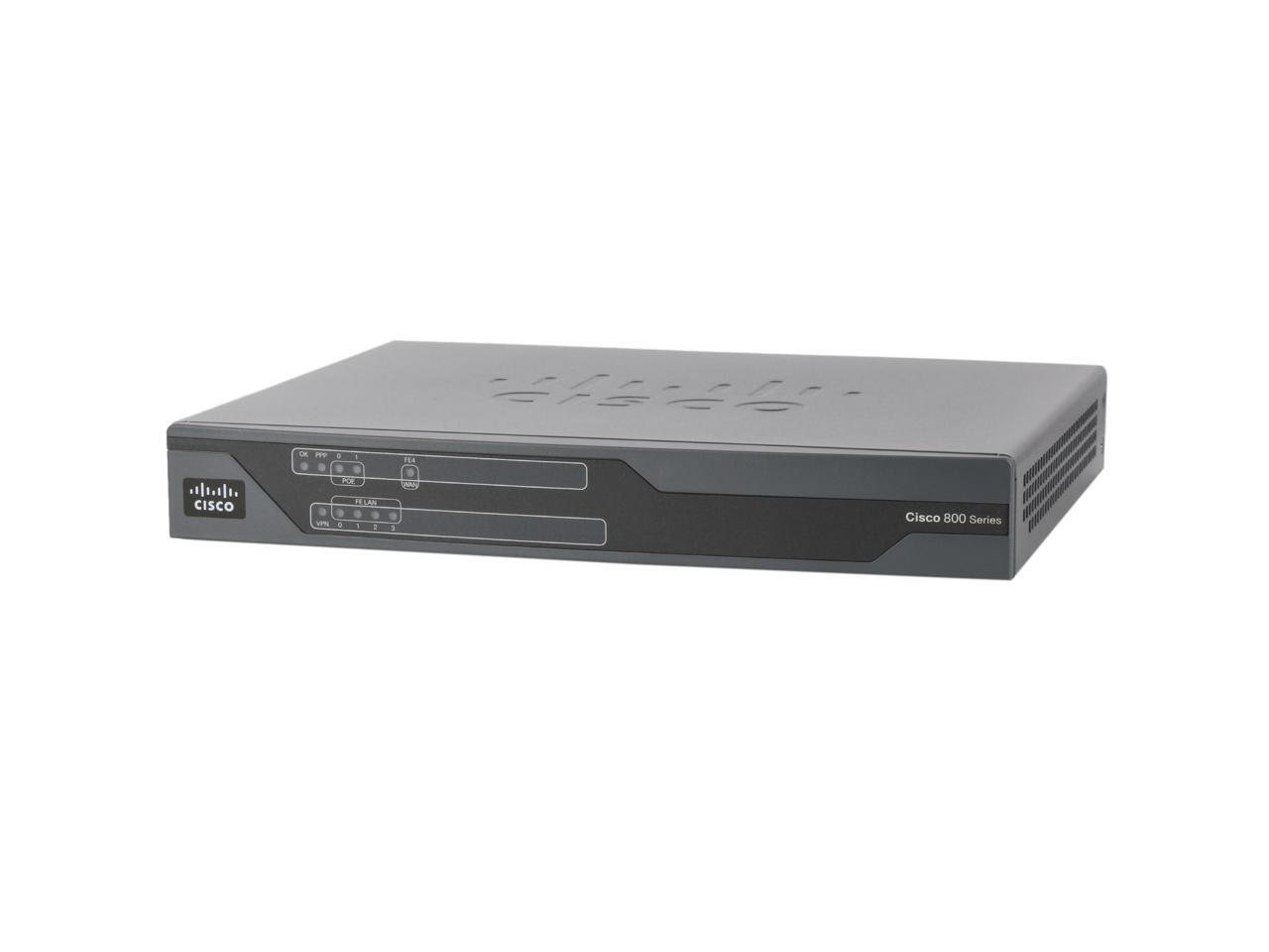 CISCO C881 Wired Ethernet Security Router C881-K9 - Newegg.com