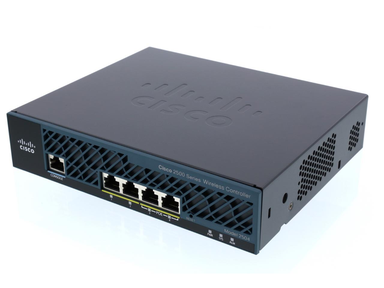 CISCO Aironet 2500 AIR-CT2504-HA-K9 2500 Series Wireless Controller for ...