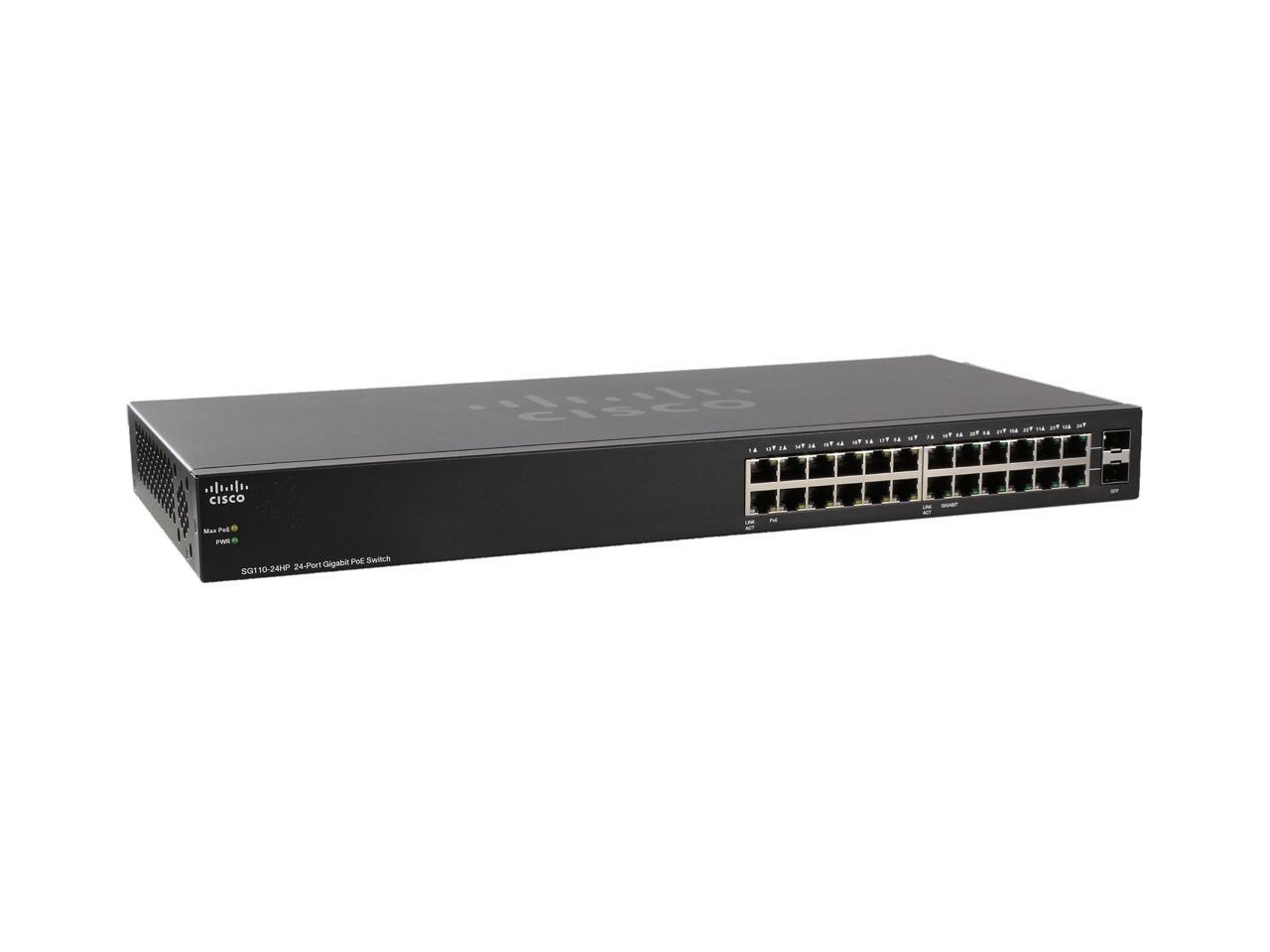 SG110-24HP 24-Port PoE Unmanaged Gigabit Switch - Newegg.com