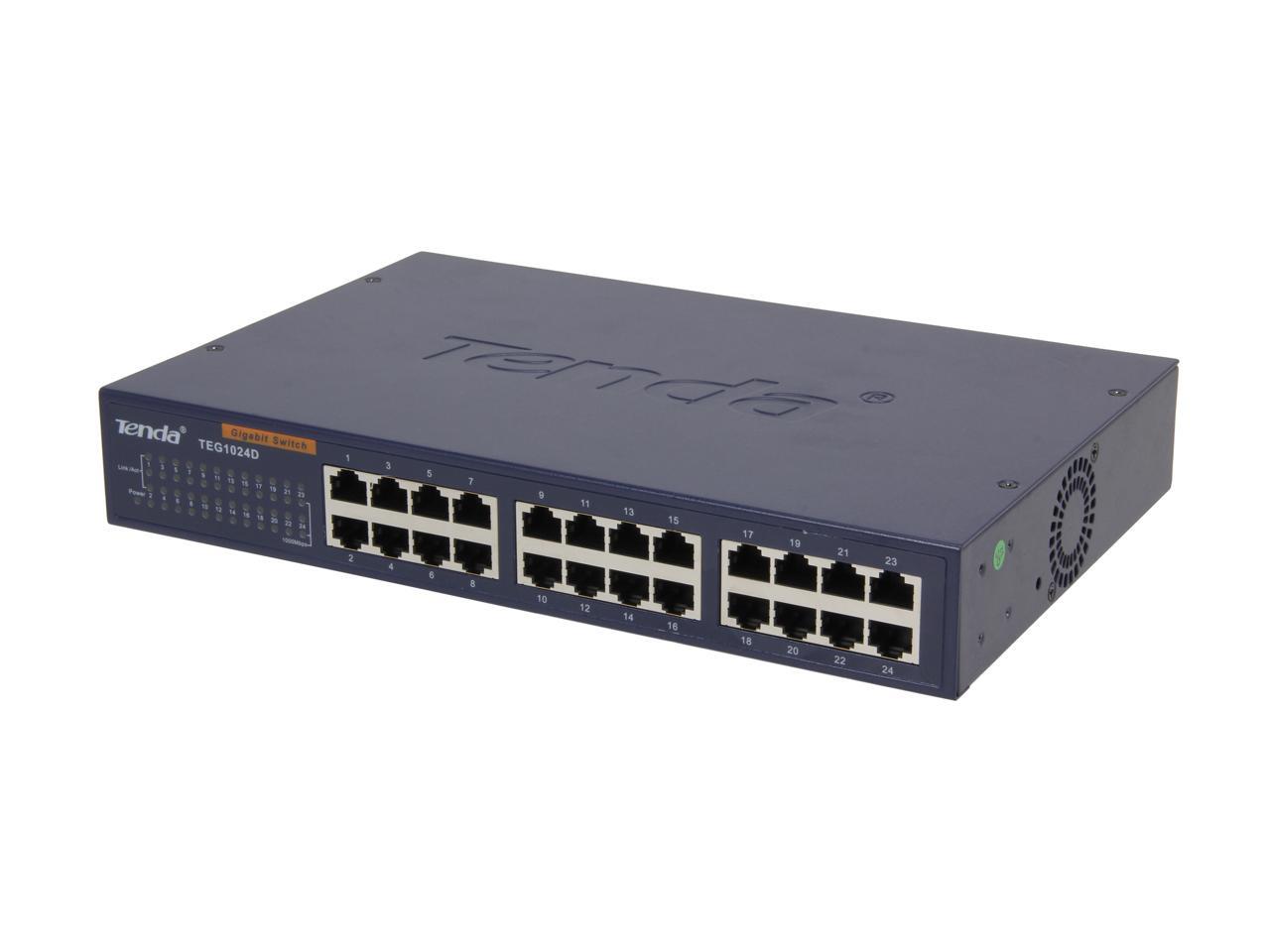 Tenda TEG1024D 24-port Gigabit Ethernet Switch - Newegg.ca