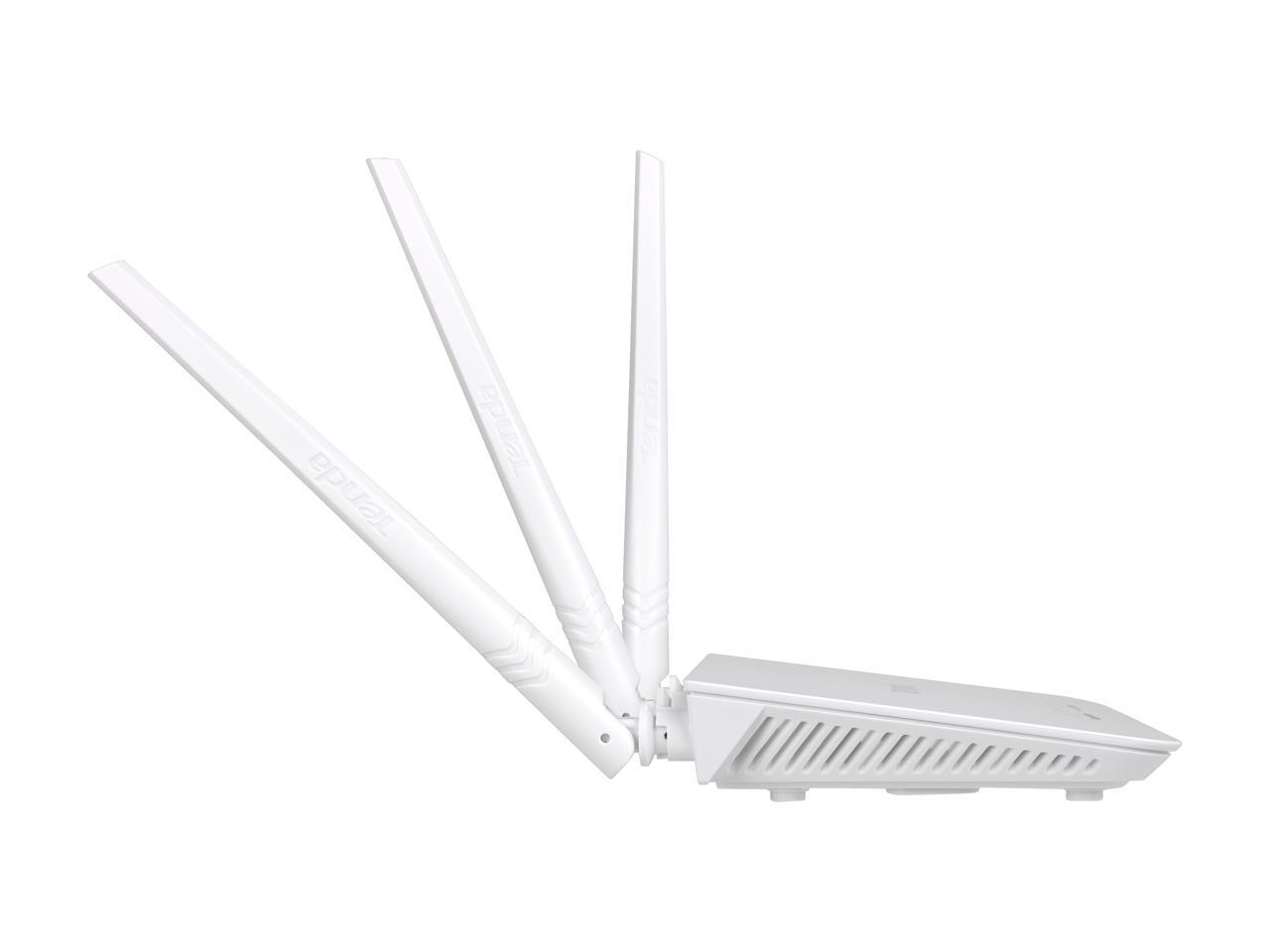 TENDA F3 Wireless N300 Home Router, 300 Mbps, IP QoS, WPS Button ...