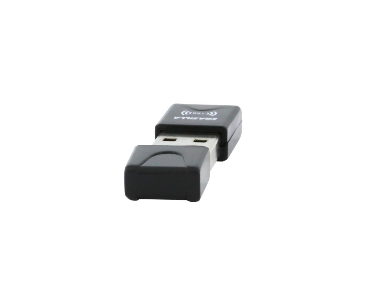 Refurbished: Krazilla KZA-5370B USB Wi-Fi Adapter, 802.11n, 150 Mbps, A ...