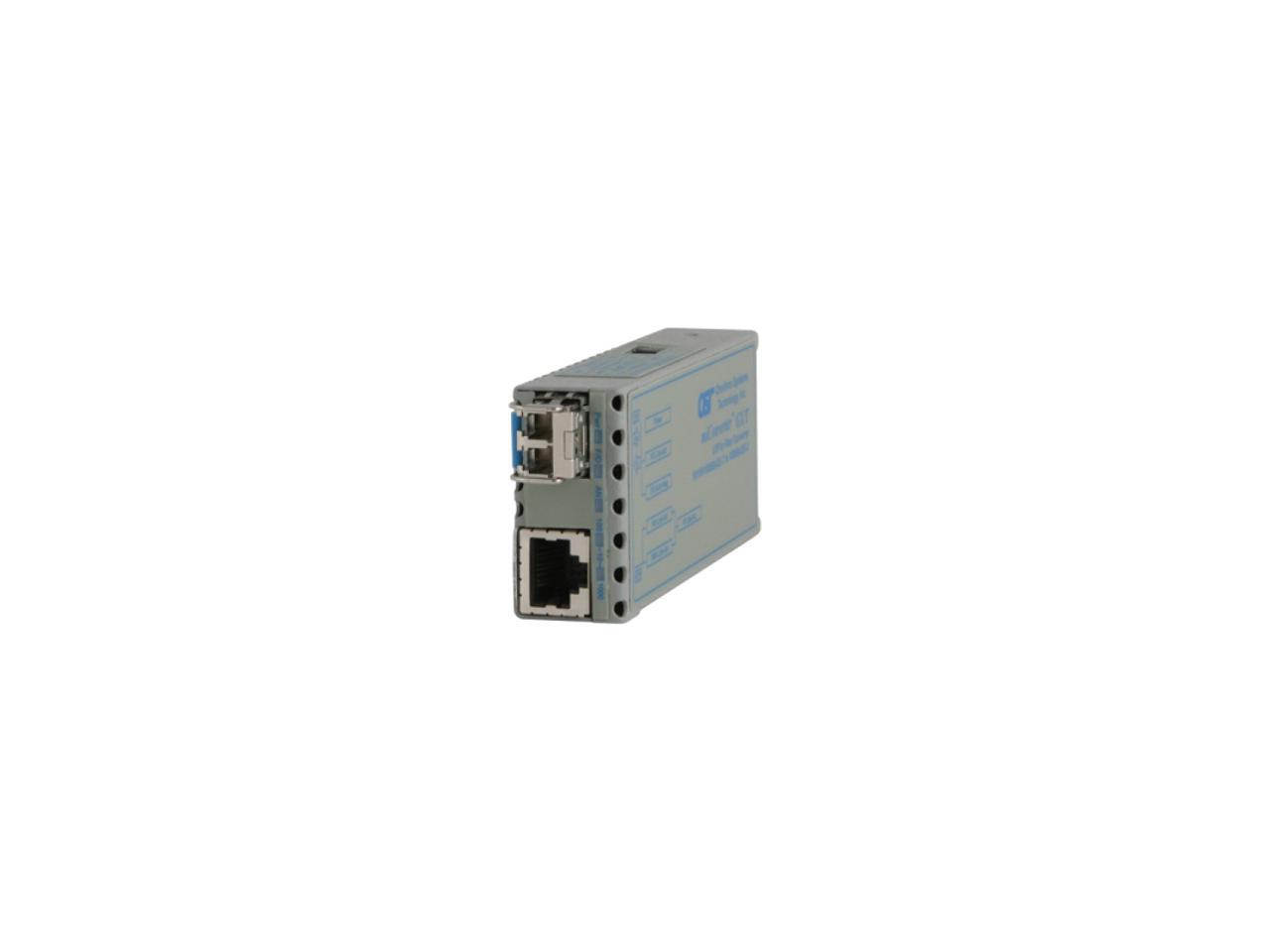 Omnitron miConverter 1221-1 Gigabit Ethernet Media Converter - Newegg.com