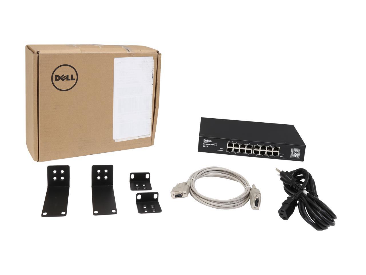 Dell PowerConnect 2816 16 Port 10/100/1000 Gbps Smart Switch - Newegg.ca