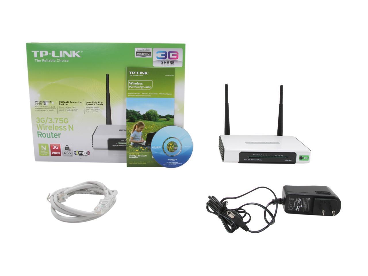 TP-Link TL-MR3420 3G/3.75G Wireless N Router - Newegg.com