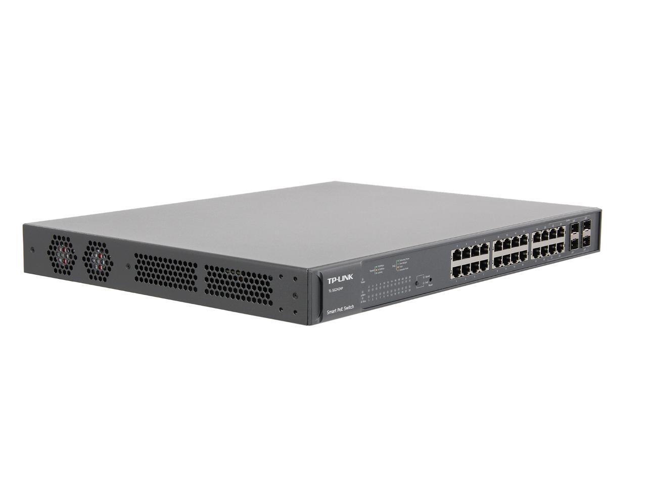 TP-LINK TL-SG2424P Managed Switch - Newegg.com