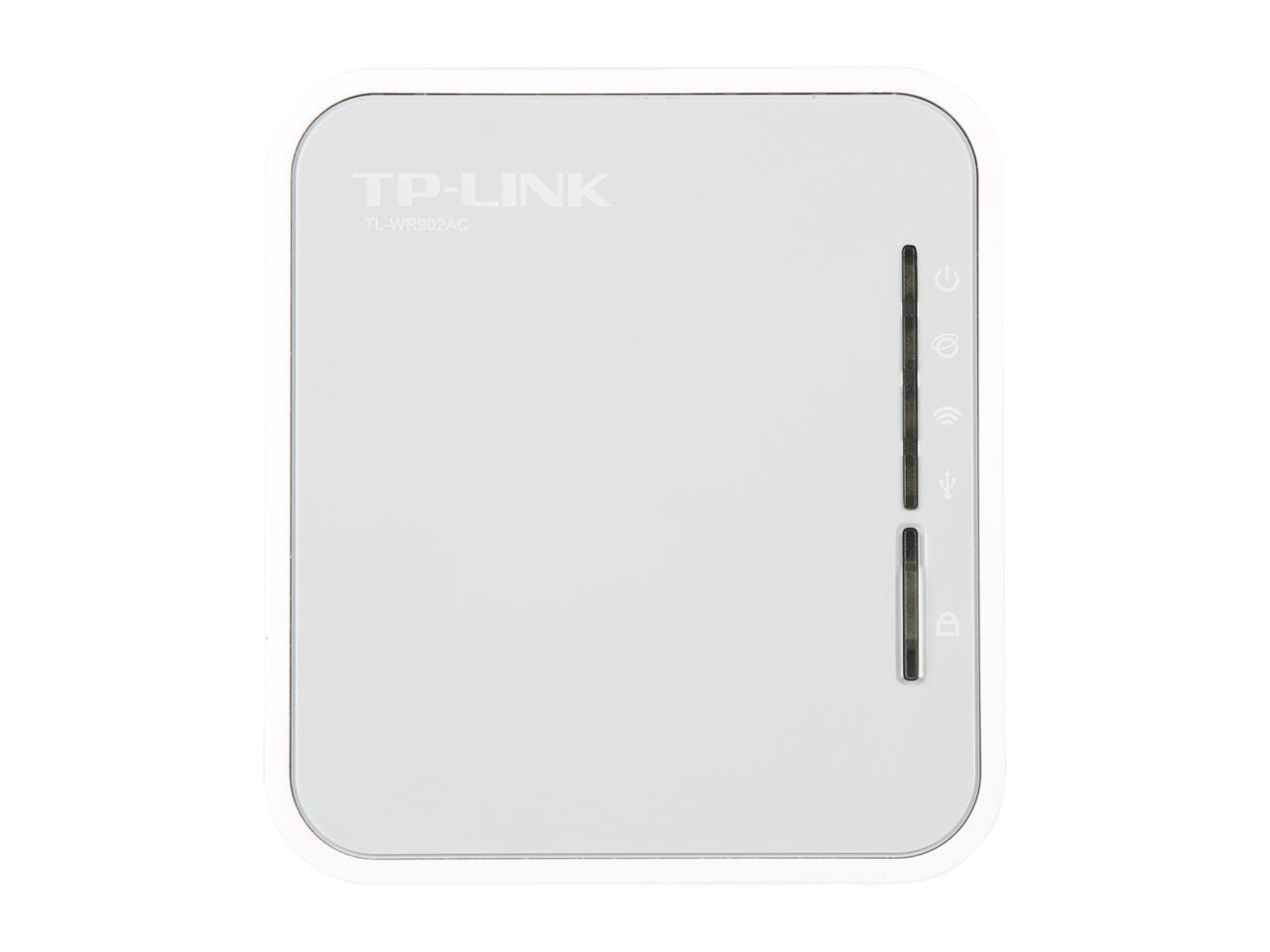 TP-Link AC750 Wireless Portable Nano Travel Router(TL-WR902AC ...