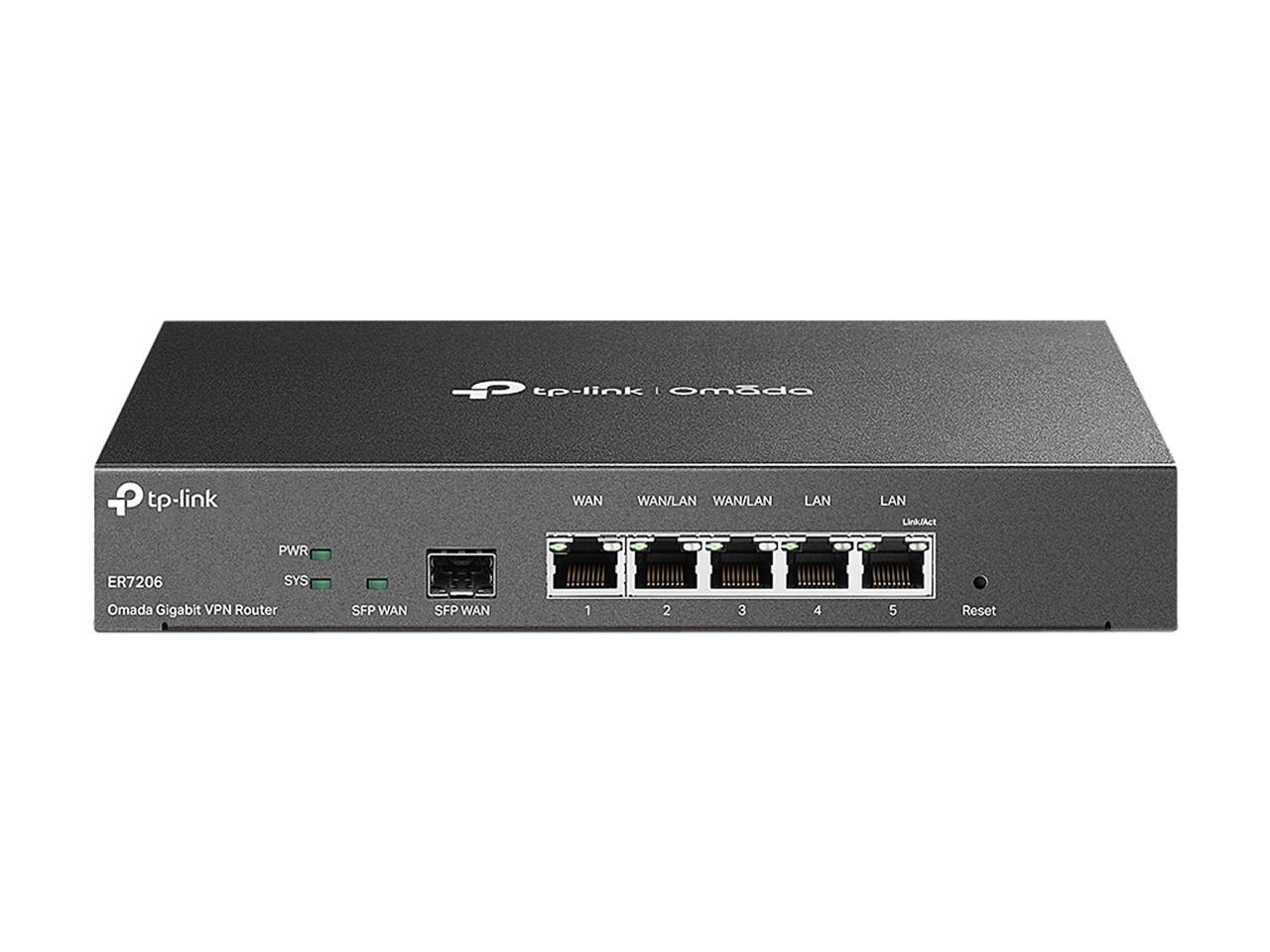 TP-Link ER7206 (TL-ER7206) | Multi-WAN High-Performance Wired VPN ...