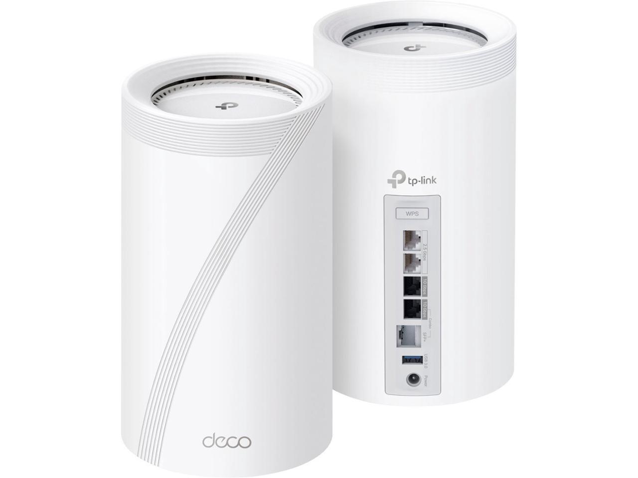 TP-Link Quad-Band WiFi 7 BE33000 Whole Home Mesh System (Deco BE95 ...