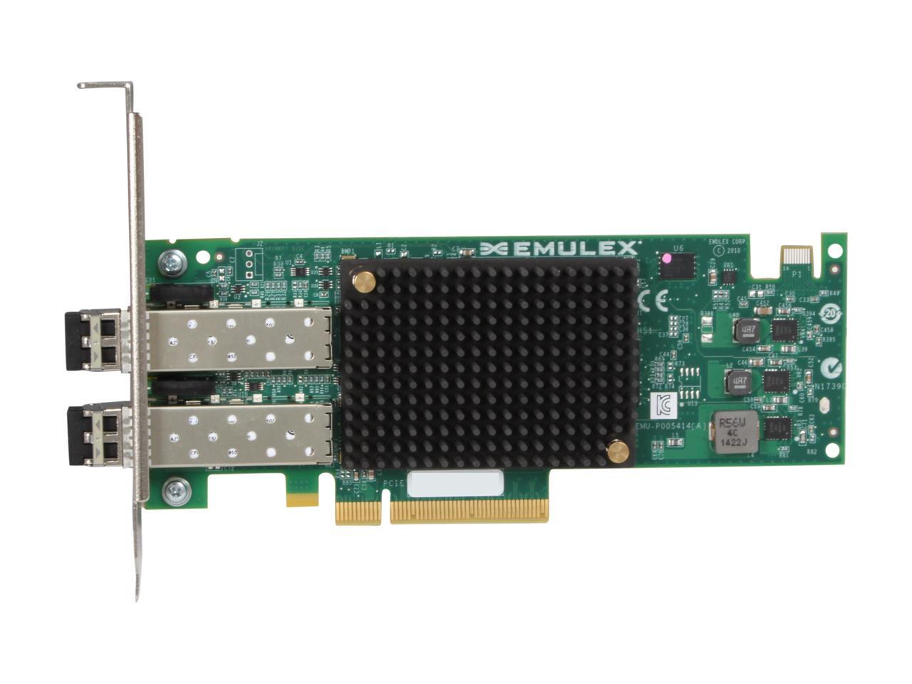 Emulex OCe11102-NM PCIe Express 2.0 x8 Dual-channel 10GBase-SR (short ...