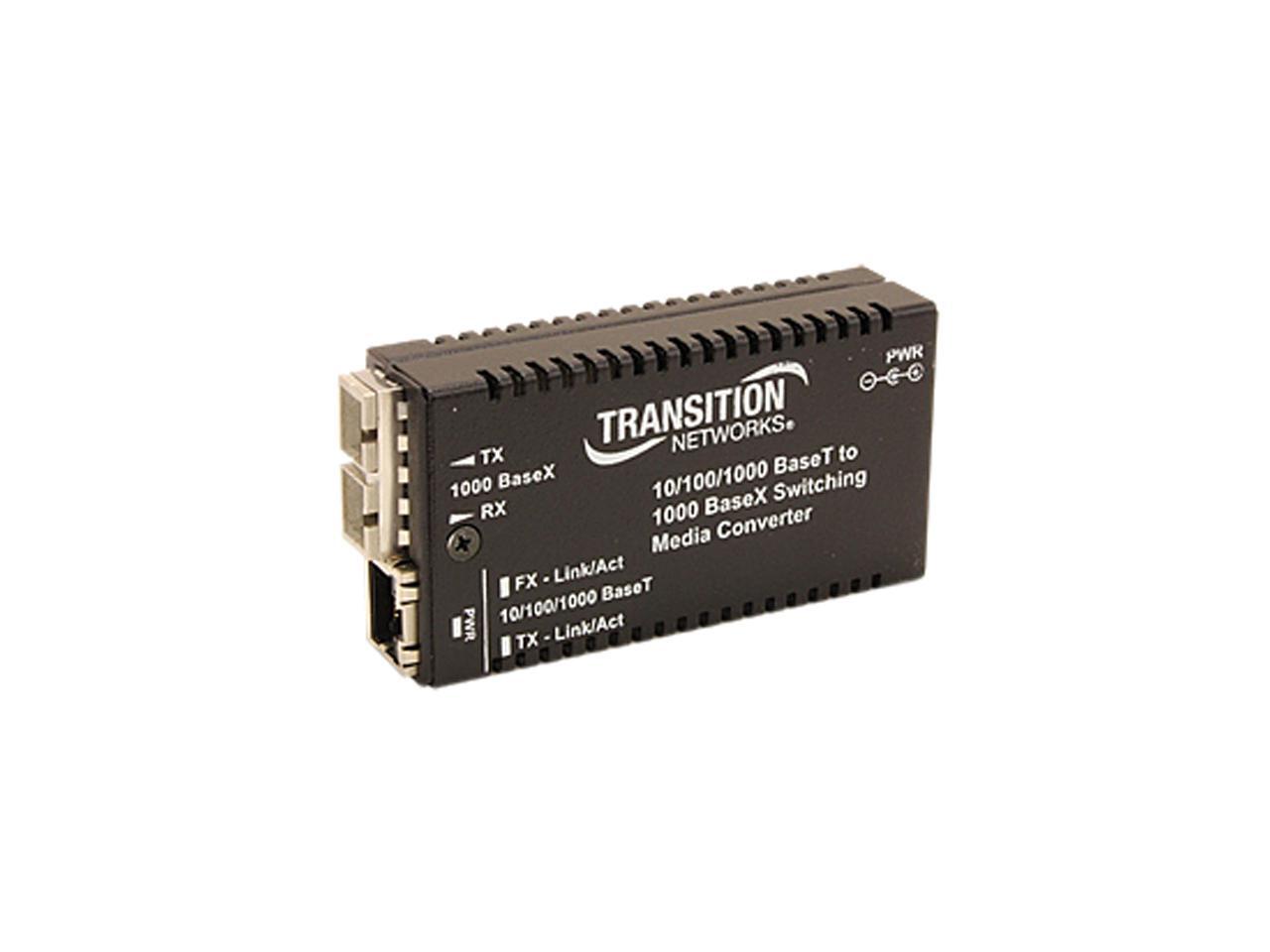 TRANSITION M/GE-T-LX-01 Transceiver - Newegg.com