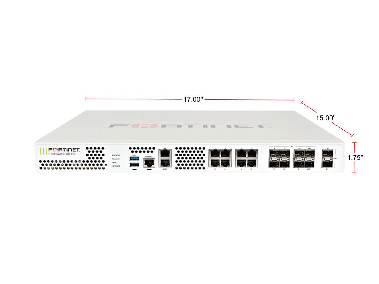 Fortinet FortiGate 601E Network Security/Firewall Appliance - Newegg.com