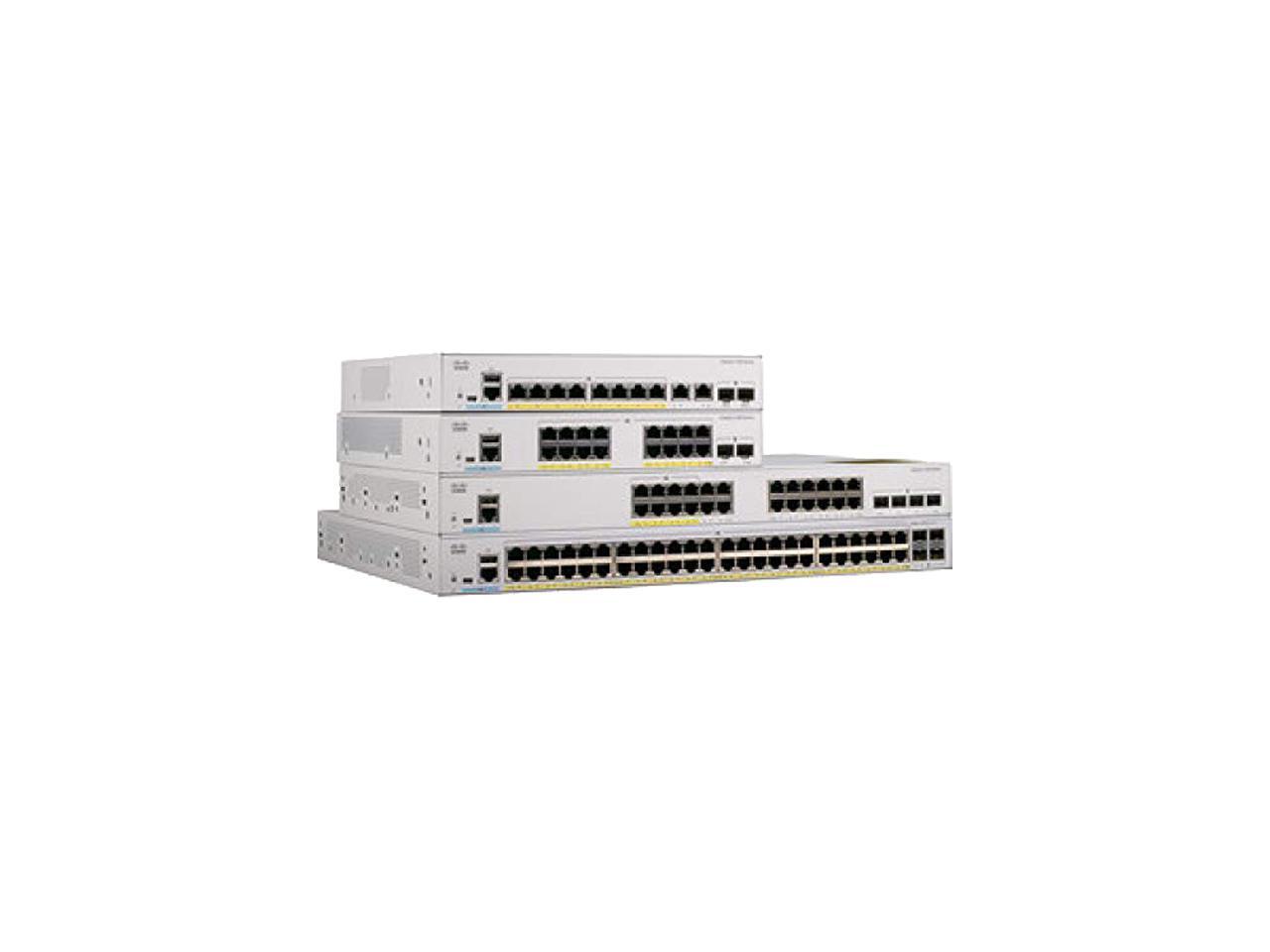 CISCO Catalyst 1000 C1000-24P-4X-L Switch 24 x 10/100/1000 Ethernet PoE ...