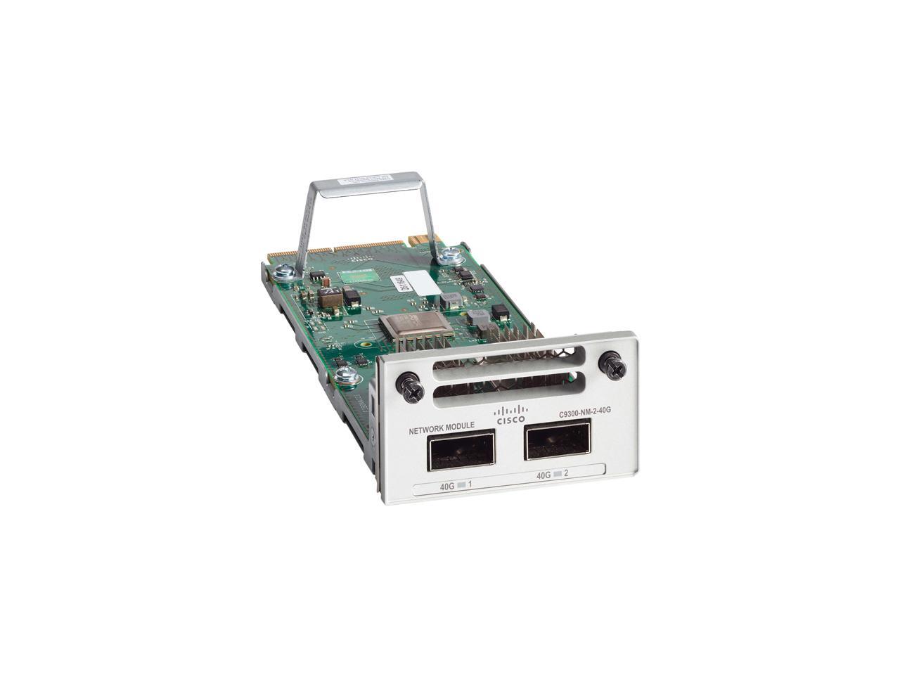 Cisco C9300-NM-2Q= Catalyst 9300 2 x 40GE Network Module - Newegg.com