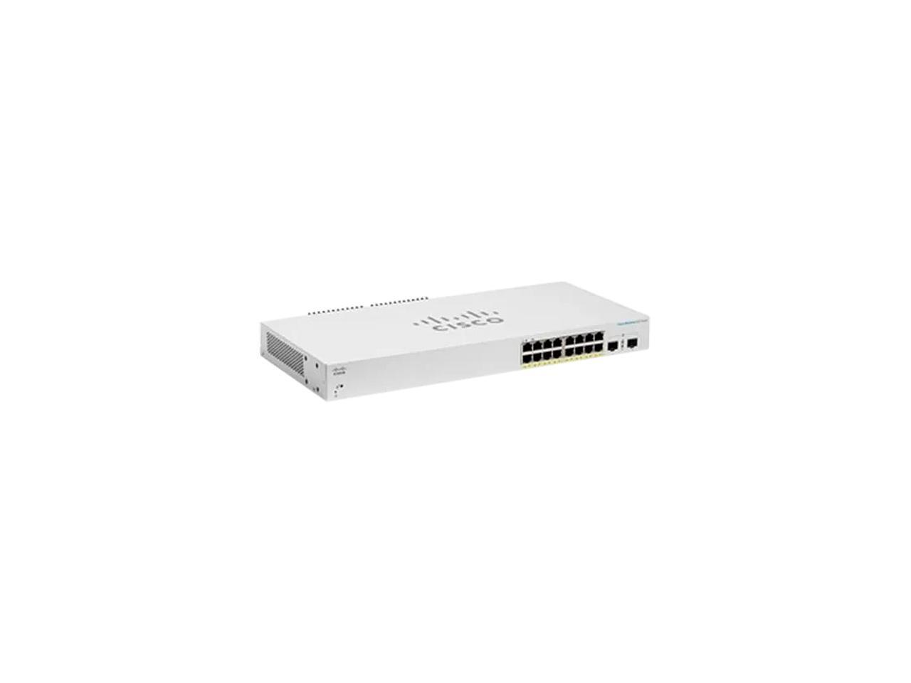 CISCO Business 220 Series CBS220-16P-2G-AU Smart Switch - Newegg.com