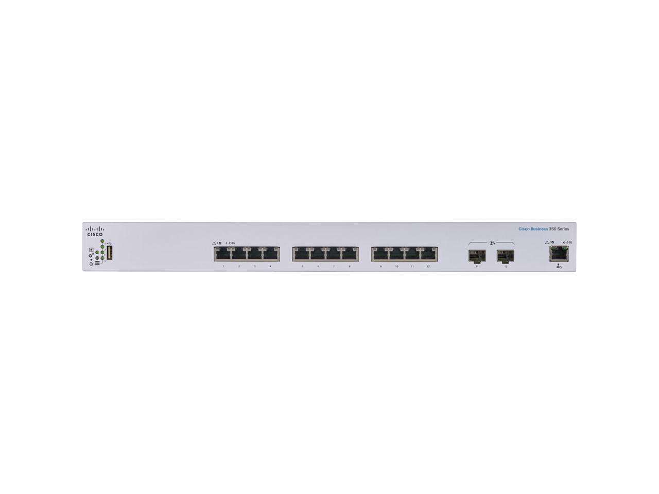 Cisco Business 350-12XT Managed Switch CBS350-12XT-NA - Newegg.com