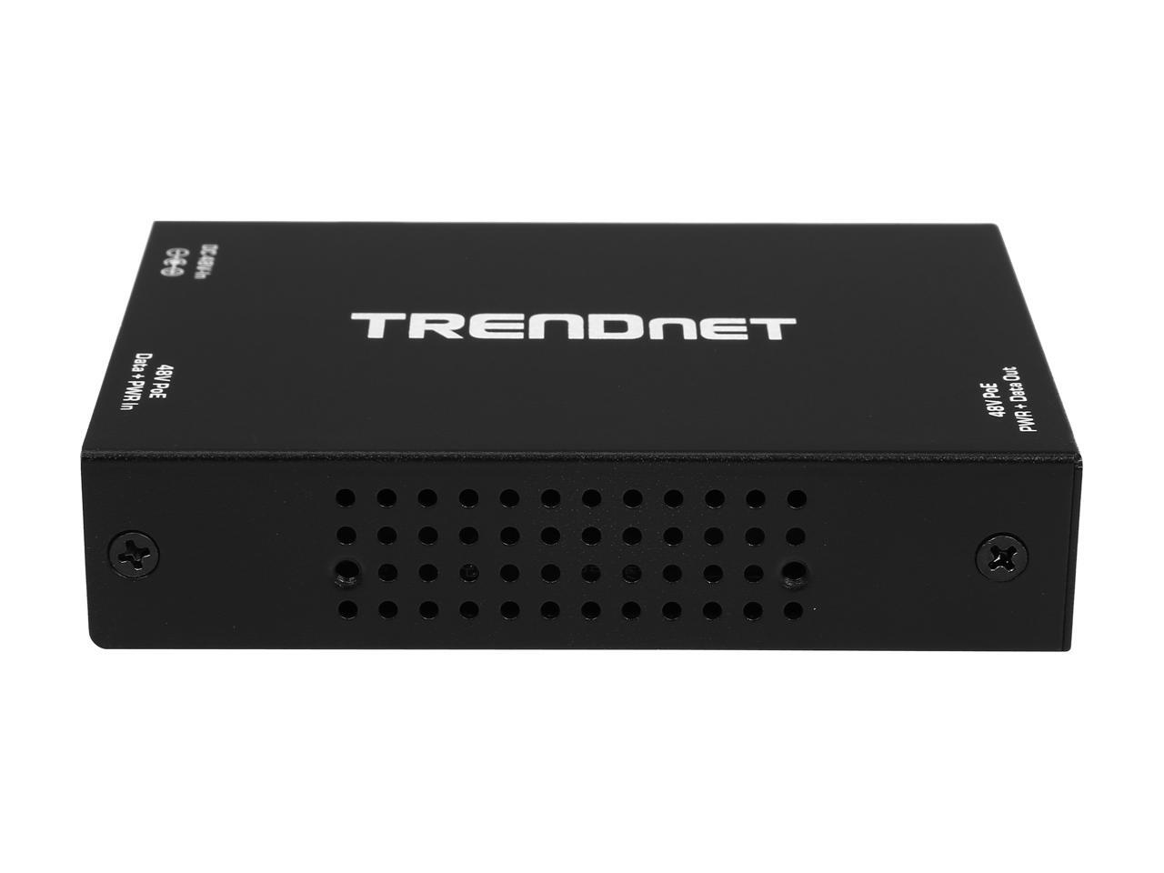 TRENDnet TPE-E100 1-port 10/100/1000Mbps PoE+ / PoE Repeater - Newegg.ca