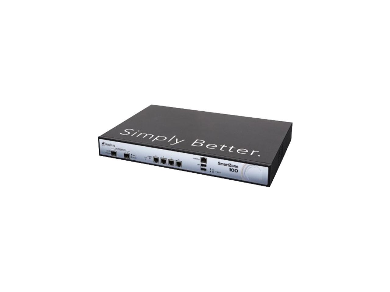RUCKUS P01-S104-XX00 SmartZone 100 Smart WLAN Controller, 4 x GE Ports ...