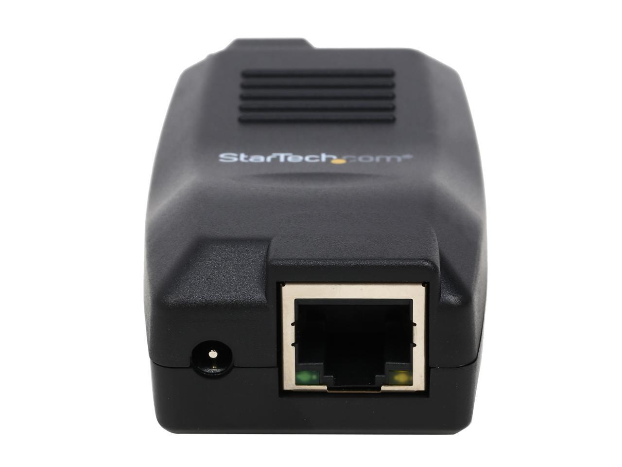 StarTech.com USB1000IP 10/100/1000 Mbps Gigabit 1 Port USB over IP ...
